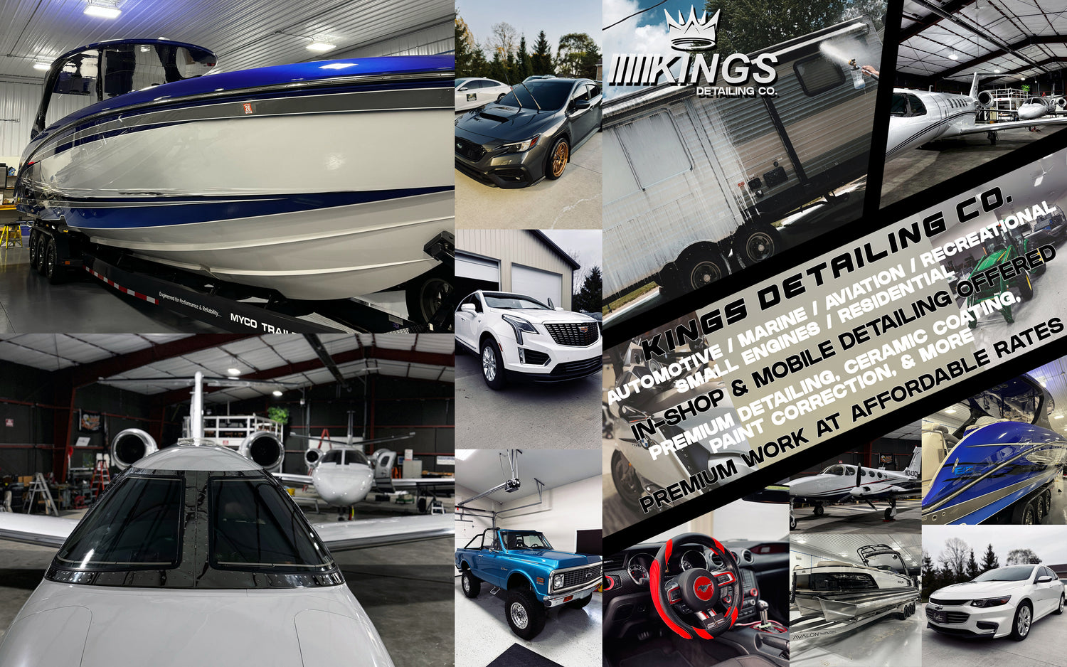 MENU/RATES – Kings Detailing Co